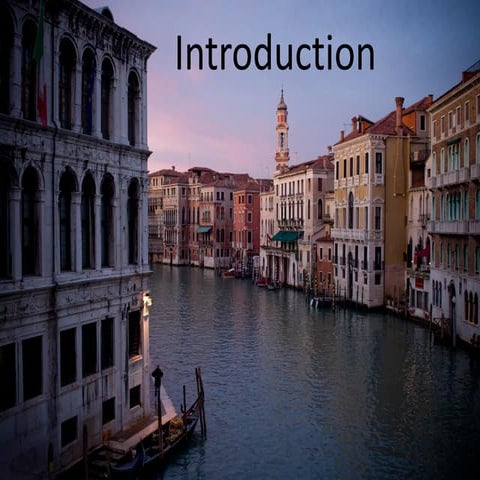 Venice presentation | PDF