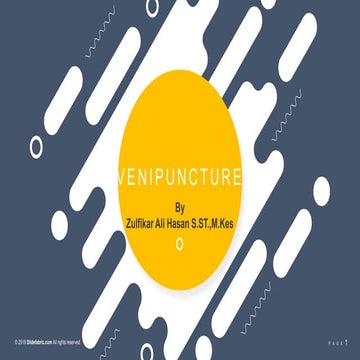 Venipuncture | PPTX