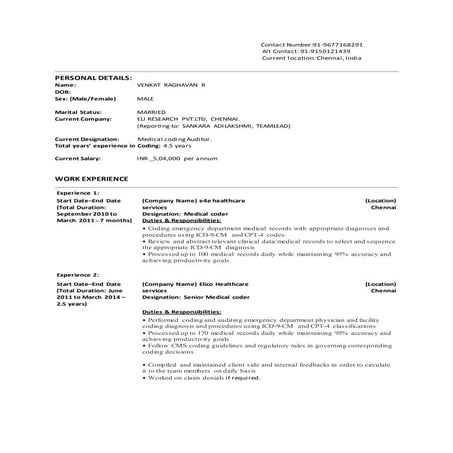 Venkat raghavan resume | DOCX