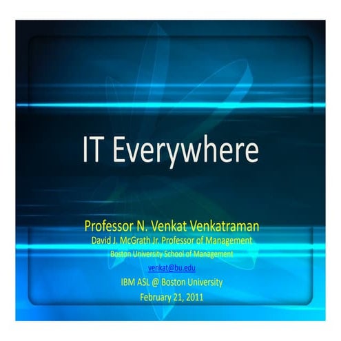 Information Technology Everywhere | PDF