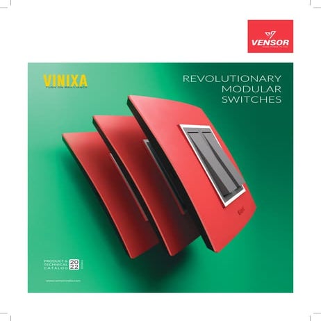 Modular Switches by top Manufacturers in India | Vensor India | PDF