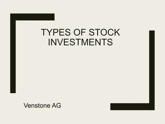Unit 4: Investments Notes | PPT