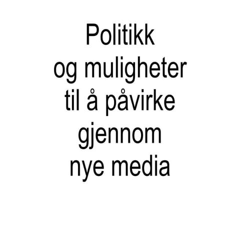 Venstre | PPT