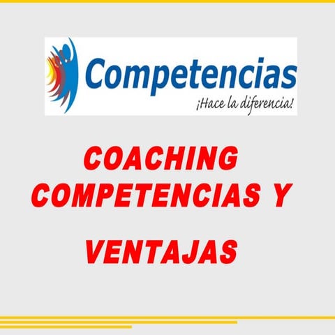 Ventajas del coaching | PPT