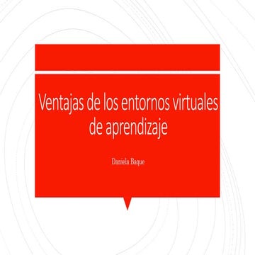 Daniela Baque presentations