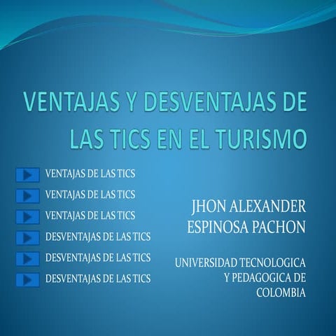 Ventajas y desventajas de los tics en el | PPTX