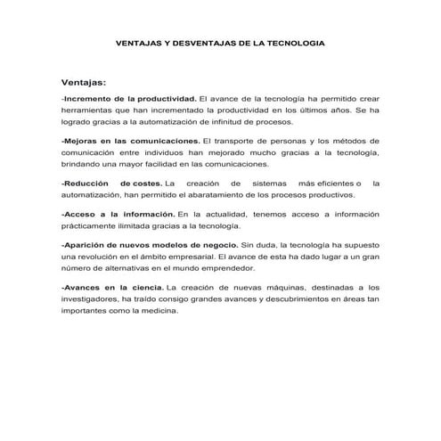 VENTAJAS Y DESVENTAJAS DE LA TECNOLOGIA.docx