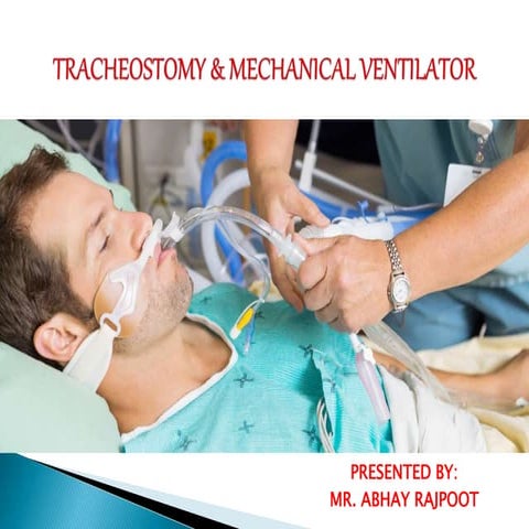Vent and Tracheostomy | PPTX | Lung and Respiratory Health | Diseases ...