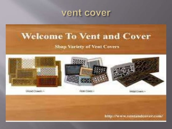 Vent + cover presentation | PPT