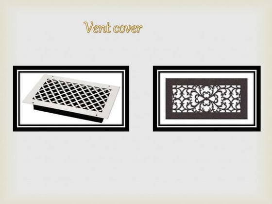 house vent covers | PPTX