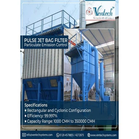 Pulse Jet Bag Filters | PDF