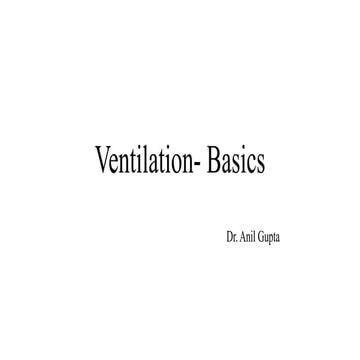 Ventilation basics in neonate | PPTX | Lung and Respiratory Health ...