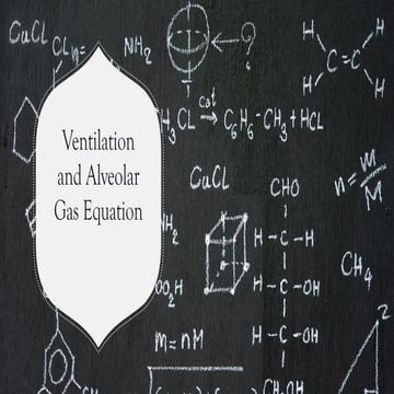 Ventilation and Alveolar Gas Equation.pptx
