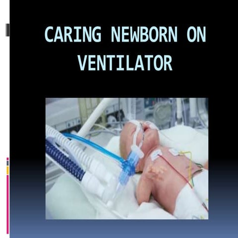 ventilator, child on ventilator, newborn | PDF