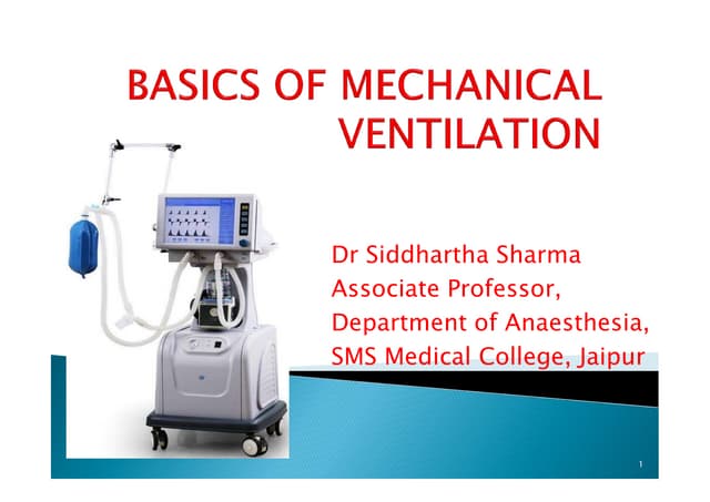 Ventilator Basics Pdf