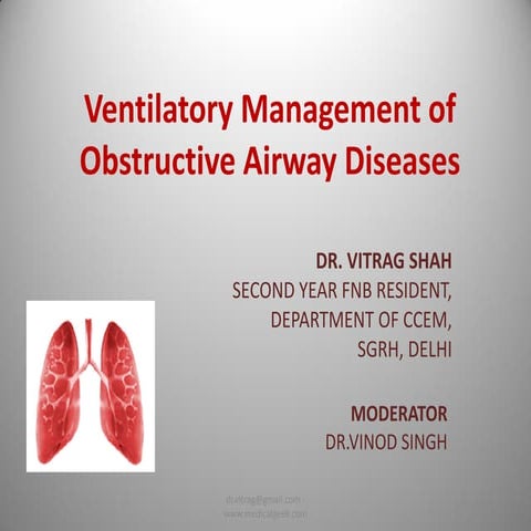 Ventilatory management in obstructive airway diseases | PDF