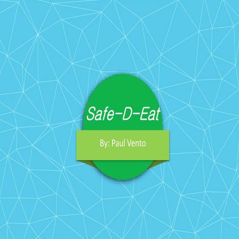 Safe-D-Eat | PPT