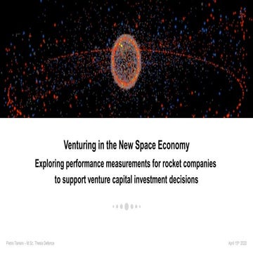 Venturing in the new space economy by Pietro Tansini | PDF