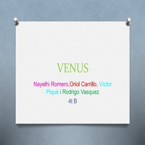 Venus | PPTX