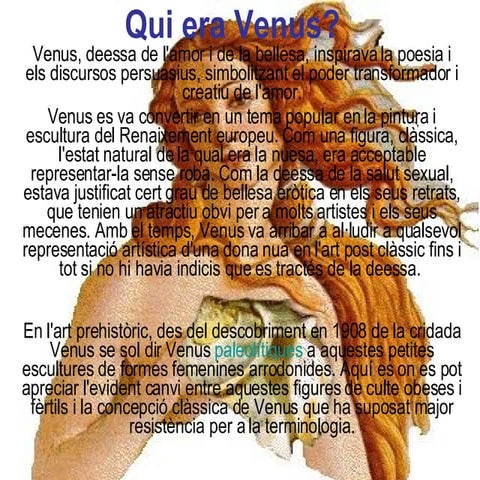 Venus I Cupido | PPT