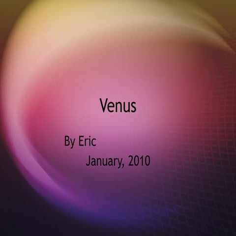 Venus2 | PPT