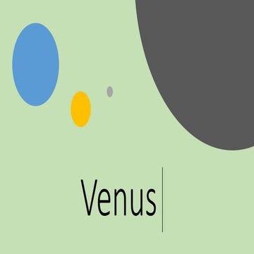 Venus, the planet | PPT