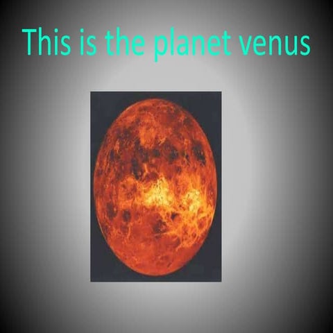 powerpoint venus. | PPT