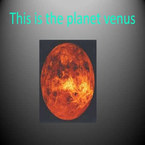 Venus powerpoint | PPTX