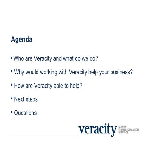Veracity Presentation Linked In | PPTX