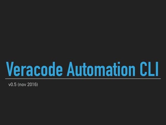 Veracode Integration Adapter - Datasheet | PDF
