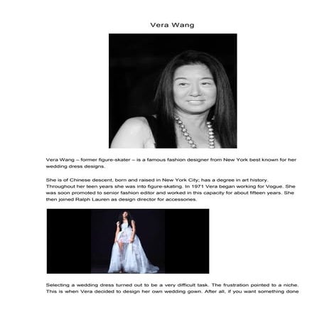 Vera wang | PDF