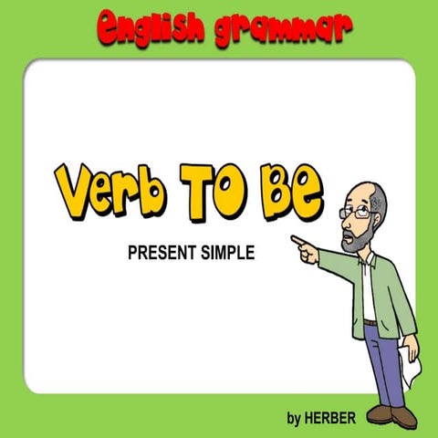verb to be | PPT