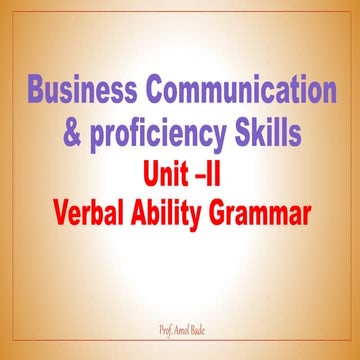 Verbal Ability by Prof. Amol Bade.pptx