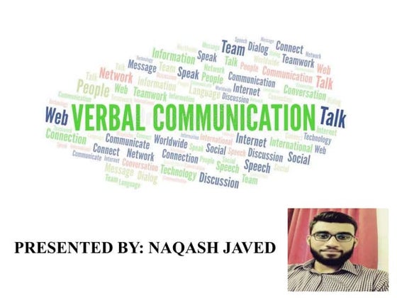 VERBAL COMMUNICATION | PPT
