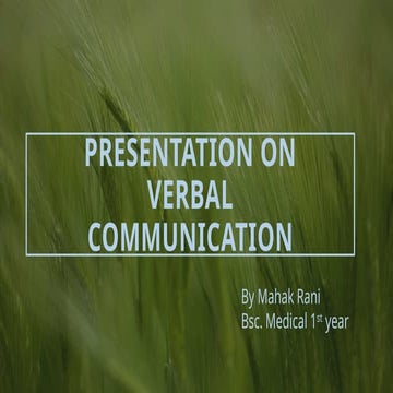 VERBAL AND NON VERBAL COMMUNICATION.pptx