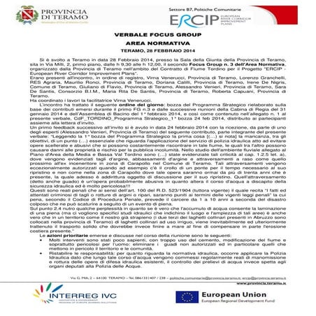 Verbale 1°fg area_tecnica_cd_f_tordino_11_12_2013 | PDF
