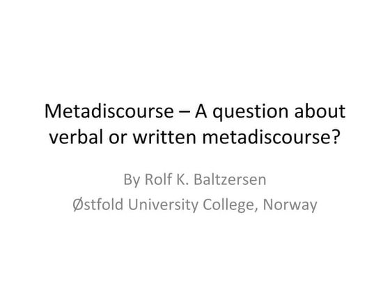 Foredrag veiledning-ppu-131011 | PPT