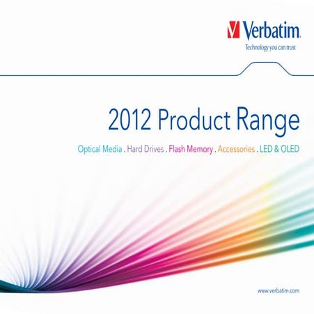 Verbatim product catalogue feb 2012 | PDF