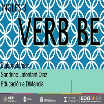 Verb be | PPT