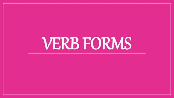 Review verb forms gerund and object pronouns | PPT