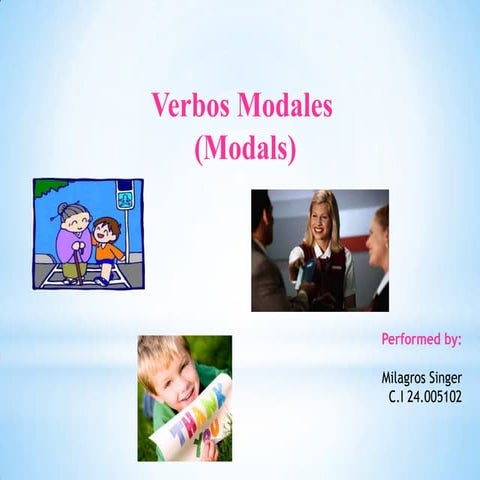 Verbos modales (modals) (1) | PPTX