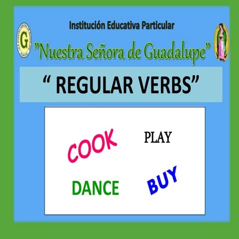 Verbos regulares (1) | PPTX