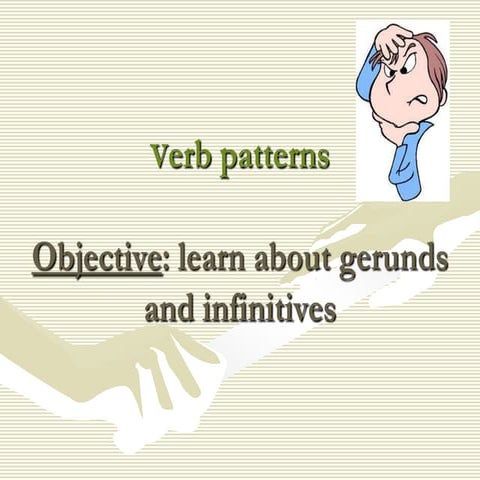 Verb patterns | PPT | Road Trips | Travel Type
