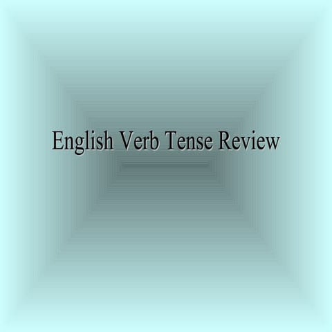 All 12-tenses | PPTX