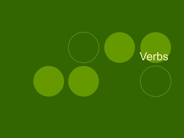 TENSES OF VERBS 6 | PPTX