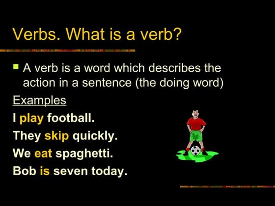 Verbs | PPT