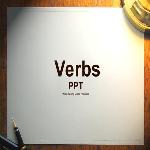 Verbs2.ppt to finite and non finite verbs | PPT
