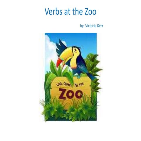 Verbs at the zoo vk | PPTX