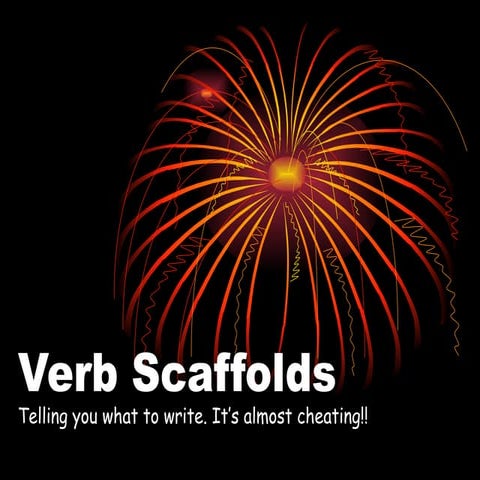 Verb scaffolds | PPT