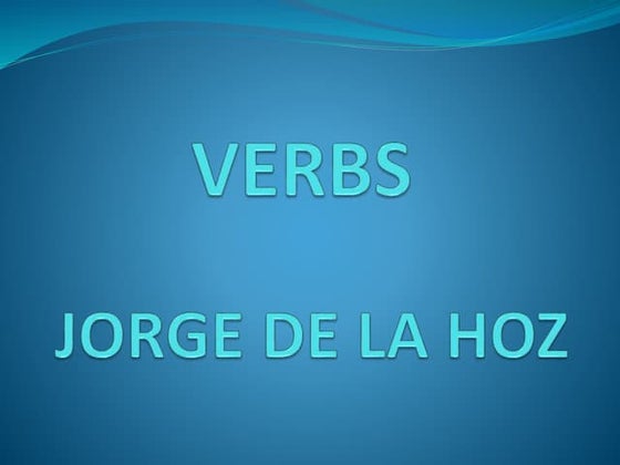 Interesting Verbs | PPT